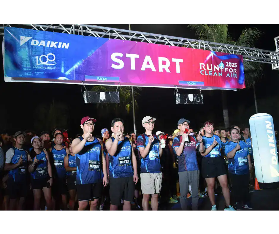 Daikin 2nd Fun Run Cleaner Air- Daikin Philippines
