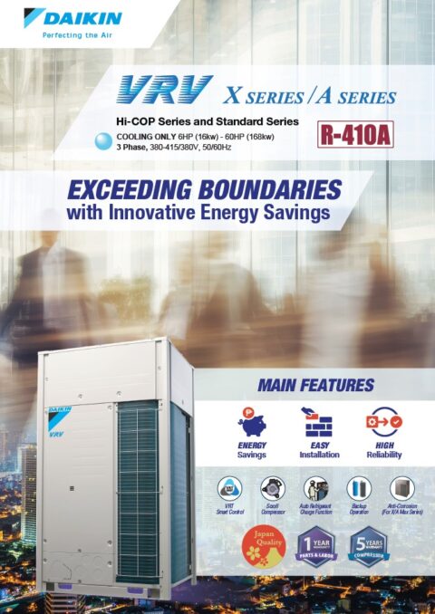 Daikin VRV A - Hi-COP and Standard Series